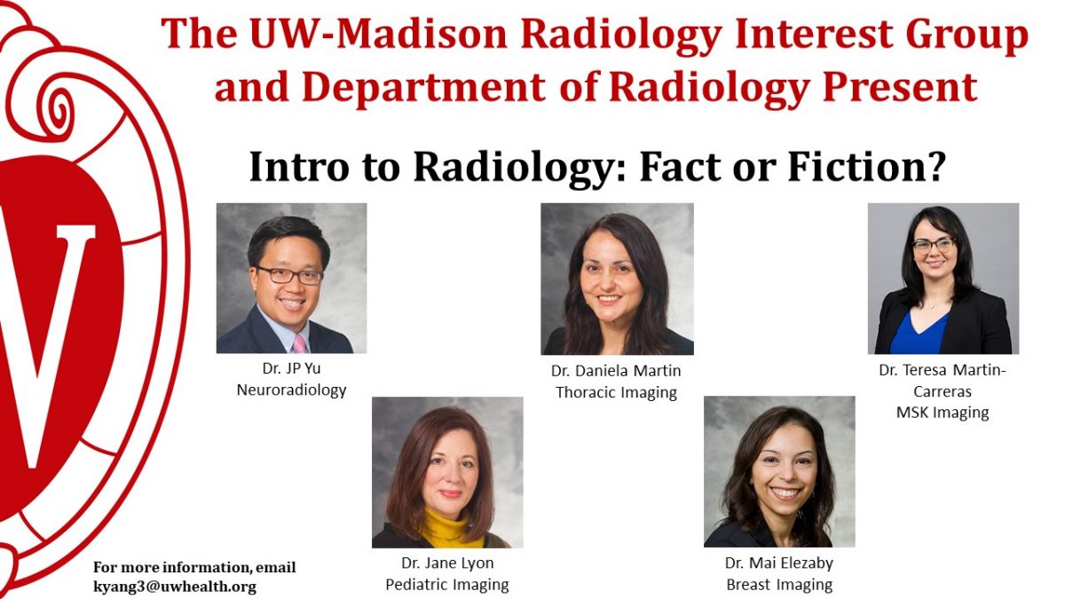 Radiology “Fact or Fiction” Panel Hosted by Department Radiology ...