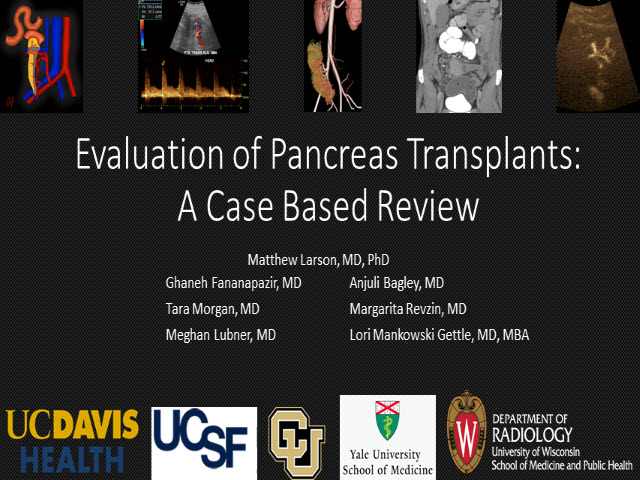 RSNA 2020 – Department of Radiology – UW–Madison
