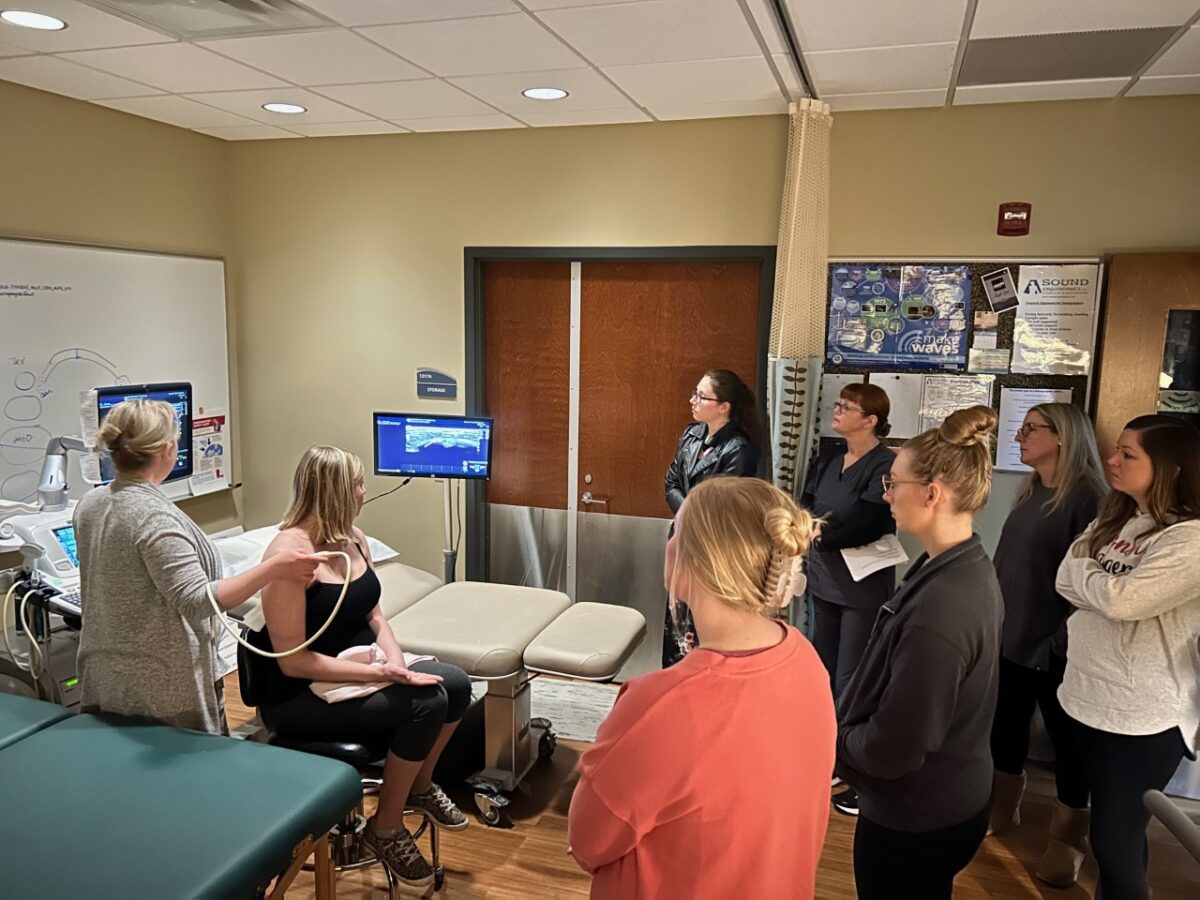 Outreach Event Teaches Sonography Students the Basics of ...